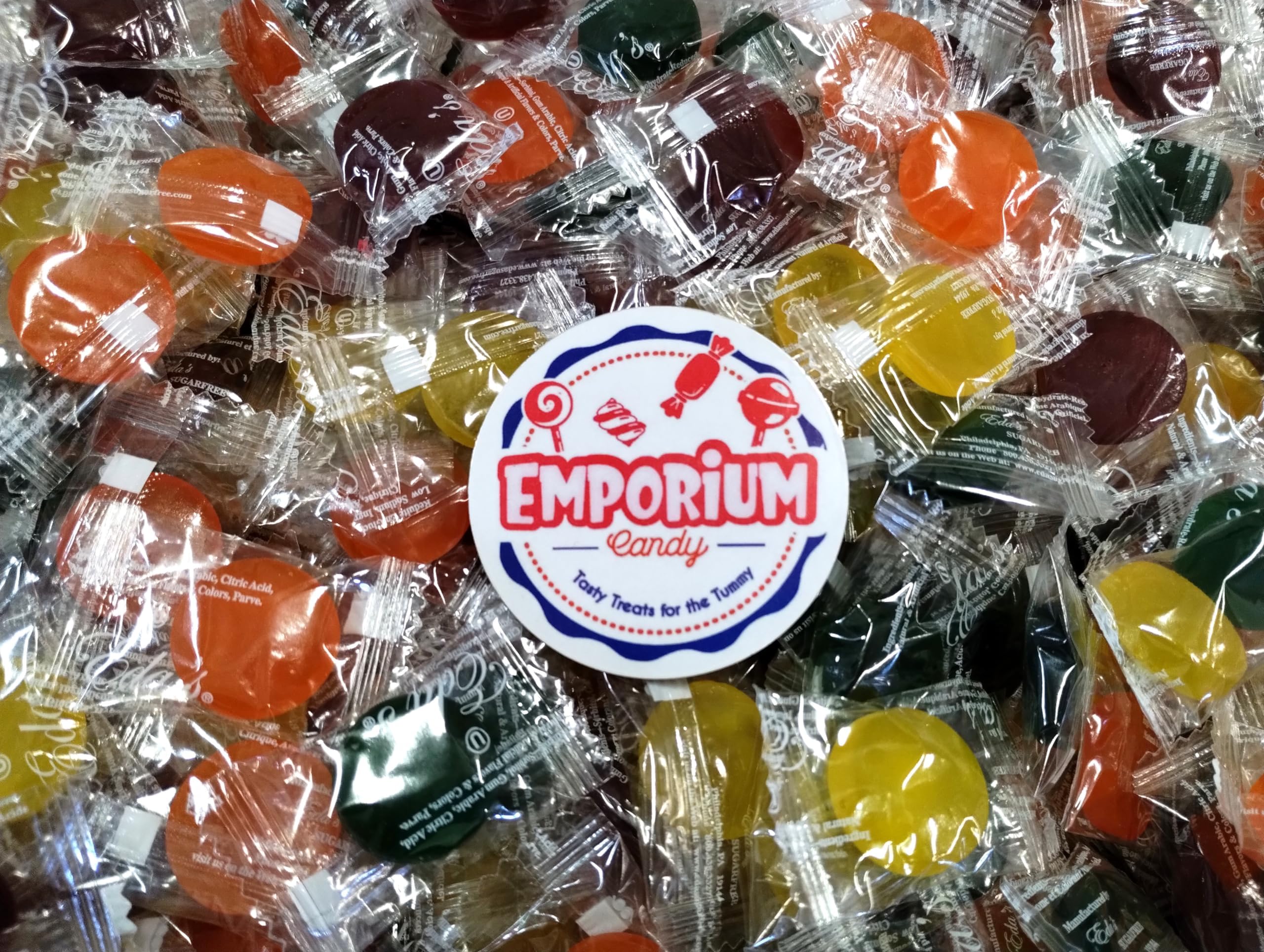 Amazon.com : Sugar Free Mixed Sour Fruit Hard Candy Buttons - 12 oz of ...