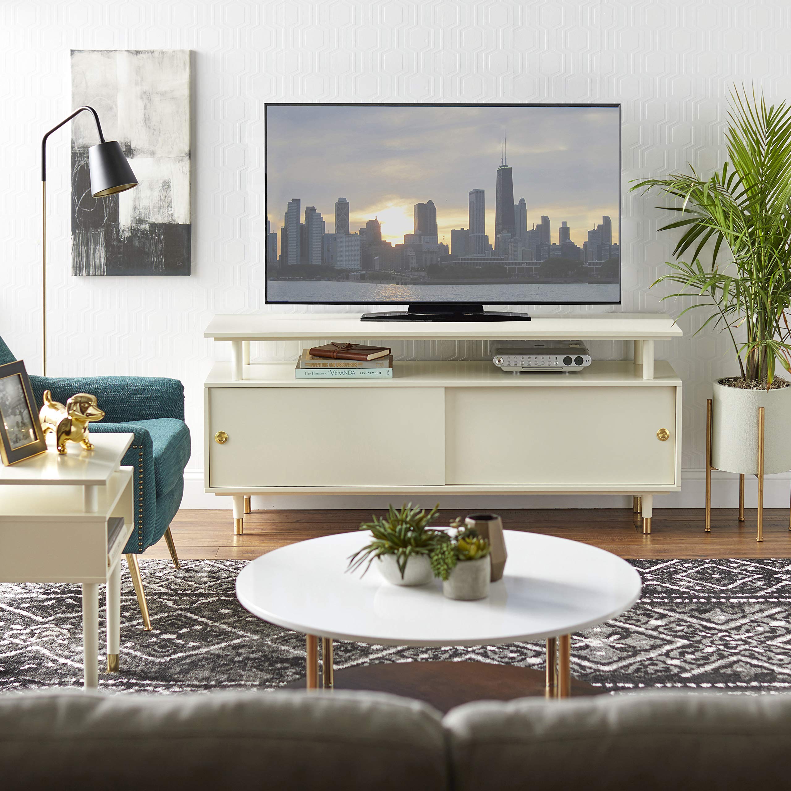 Target Mid Century Modern Manhattan Comfort 45.5 Bogart Mid Century