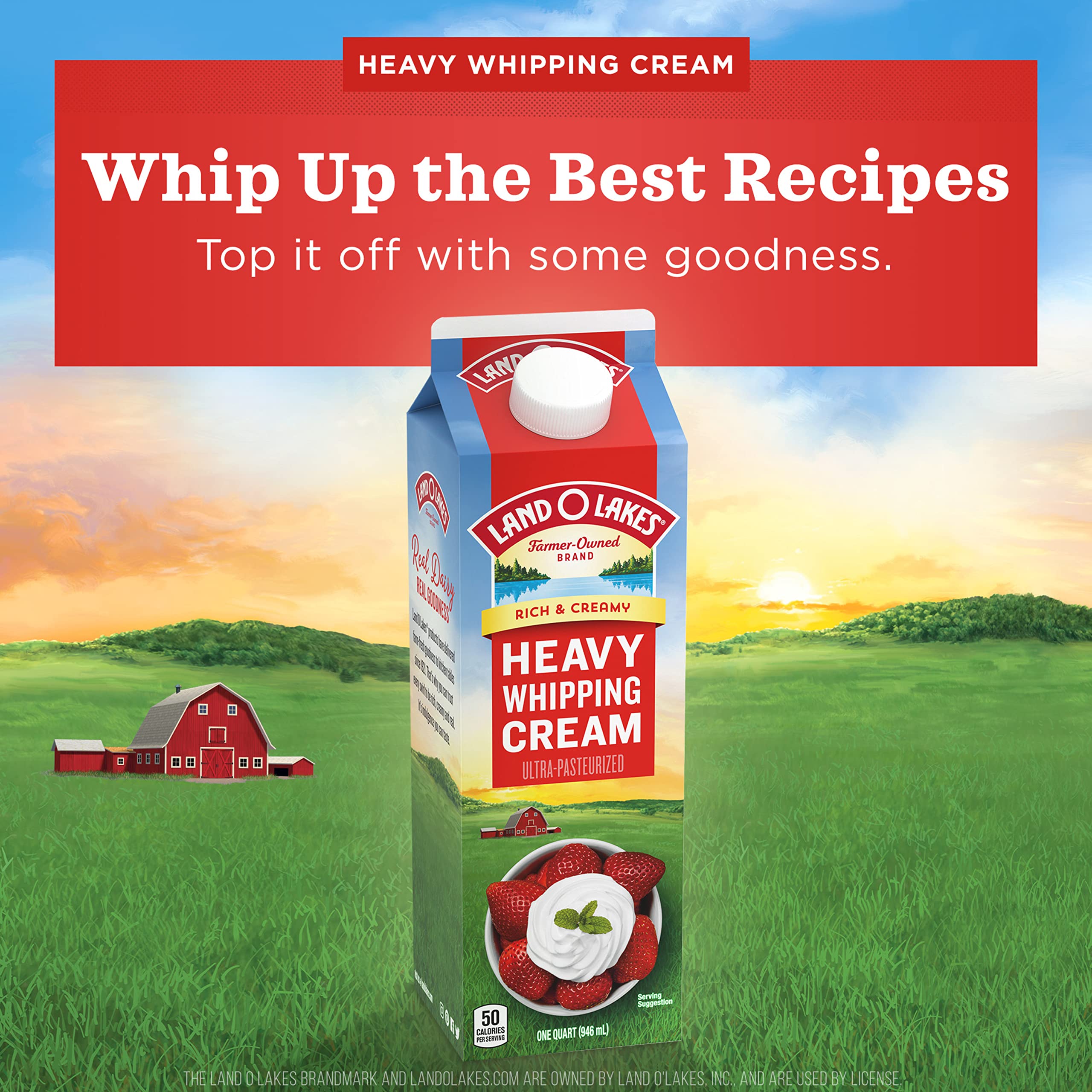 Heavy Whipping Cream 1 Pint Sky Top Farms Heavy Whipping Cream,