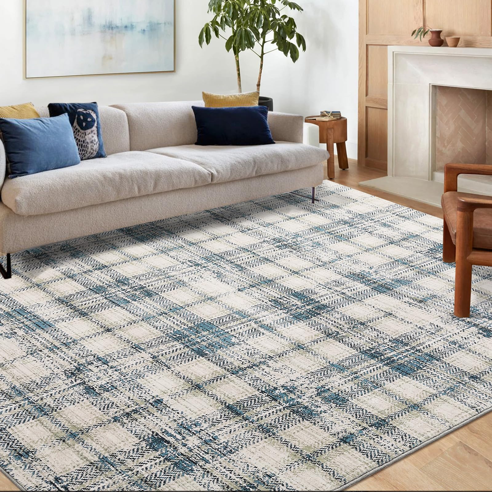 Amazon.com: GarveeHome Machine Washable Area Rugs 9x12 Living Room ...