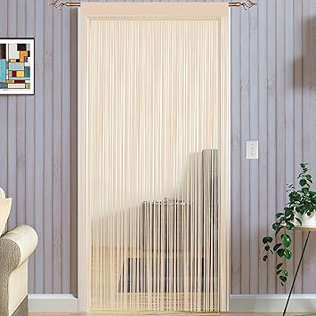 Taiyuhomes String Door Curtains Fly Screen Curtain For Window ...