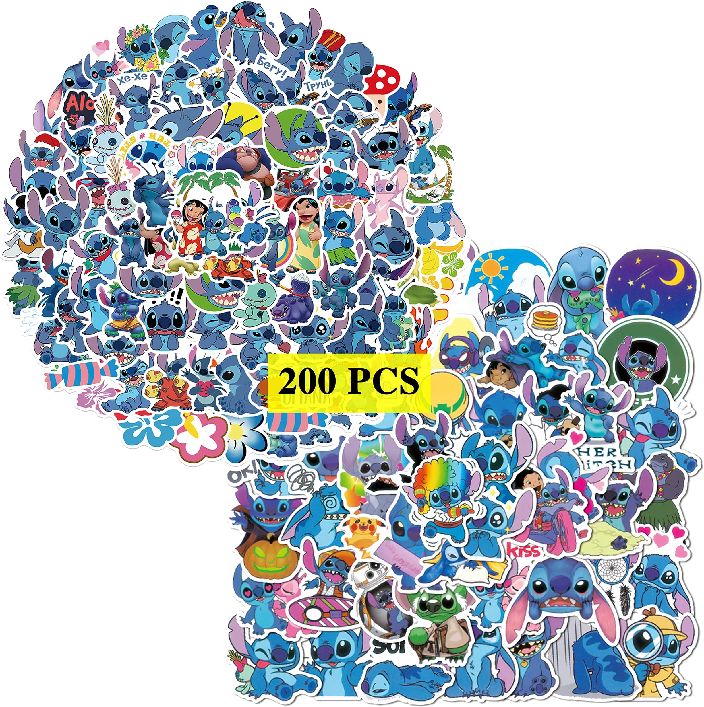 Sticker Set, 100Pcs Aufkleber Kinder, Wasserdicht Aufklebe, Sticker ...