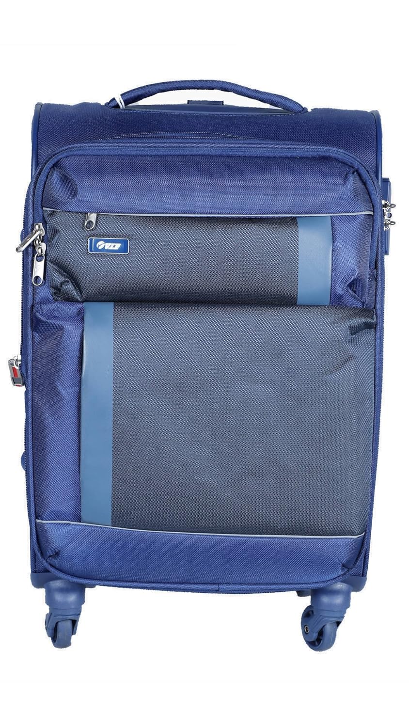 VIP Pulse SP Soft Trolley 56 cm Blue : Amazon.in: Fashion