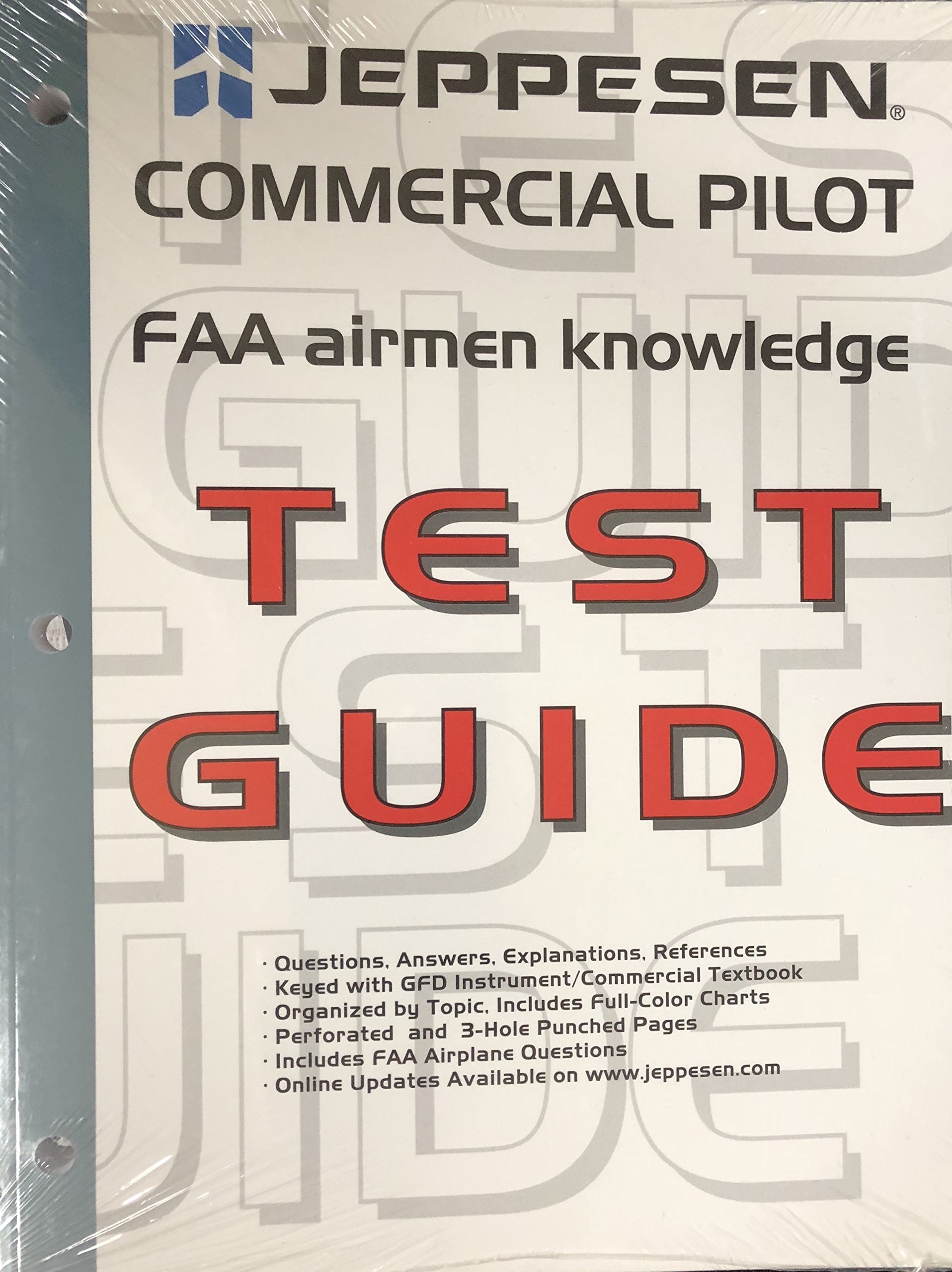 Jeppesen Commercial Pilot FAA Airmen Knowledge Test Guide: Jeppesen ...
