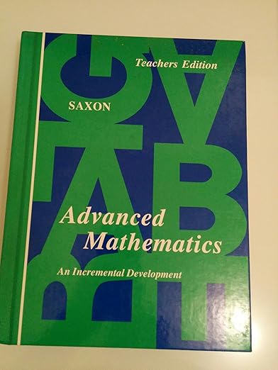 Amazon.com: Advanced mathematics: An incremental development ...