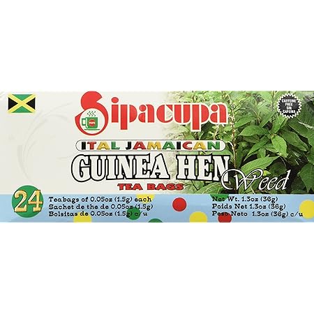 Amazon.com: Anamu Tea (Jamaican Guinea Hen Weed 100%) Roots and Leaves ...
