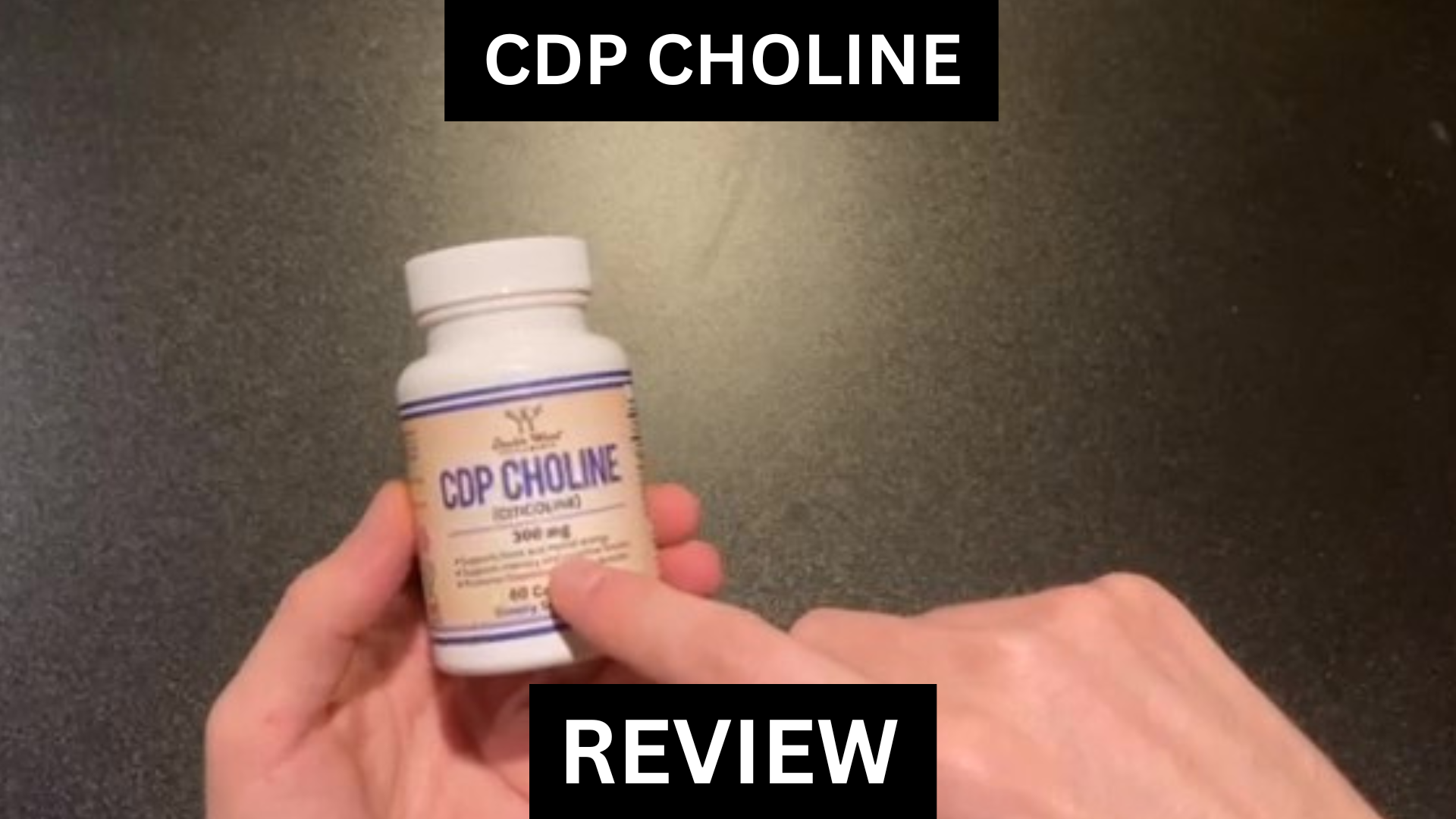 Watch CDP Choline ﹙Citicoline﹚ Supplement on Amazon Live
