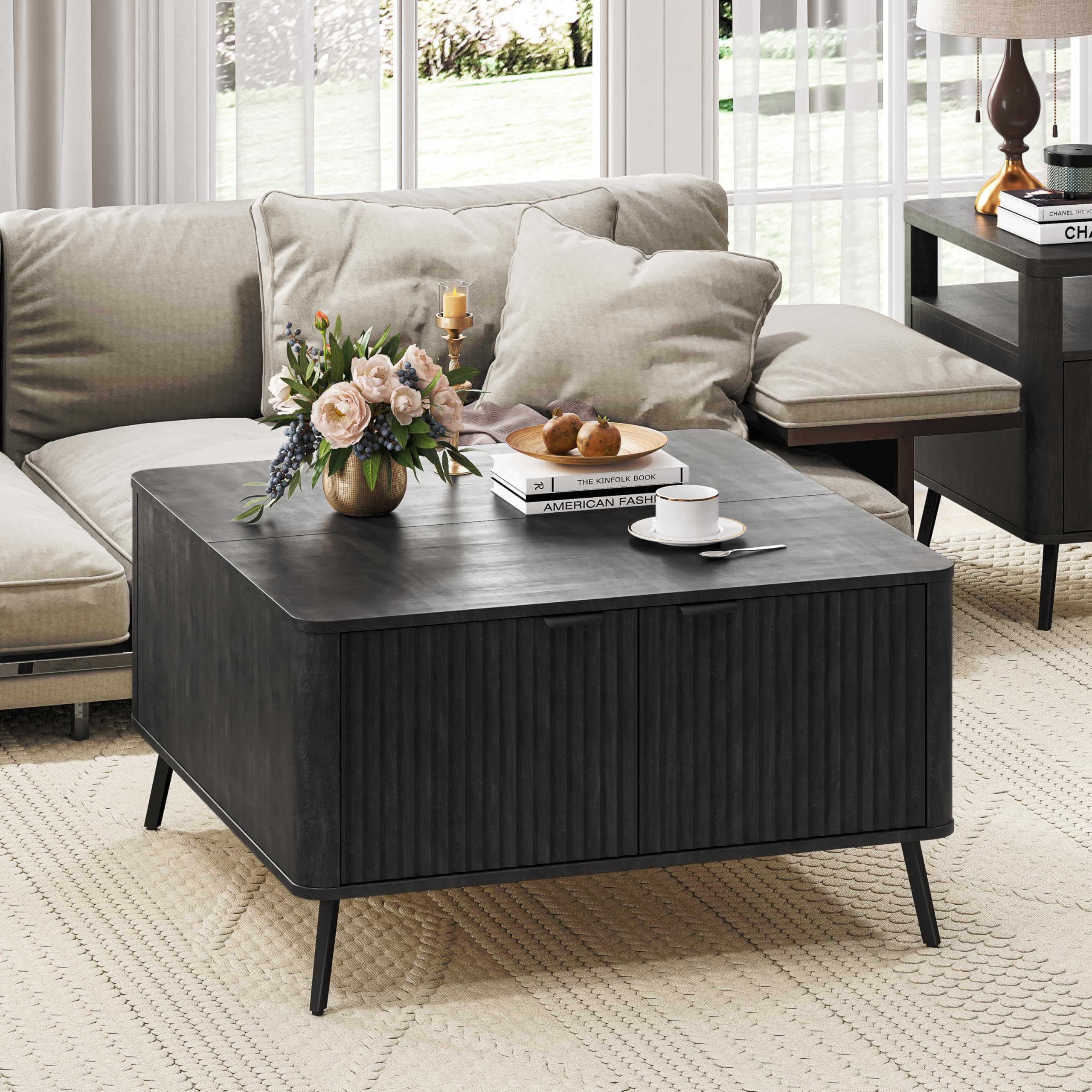 Amazon.com: Fatmok Coffee Table, Lift Top Coffee Table for Living Room ...