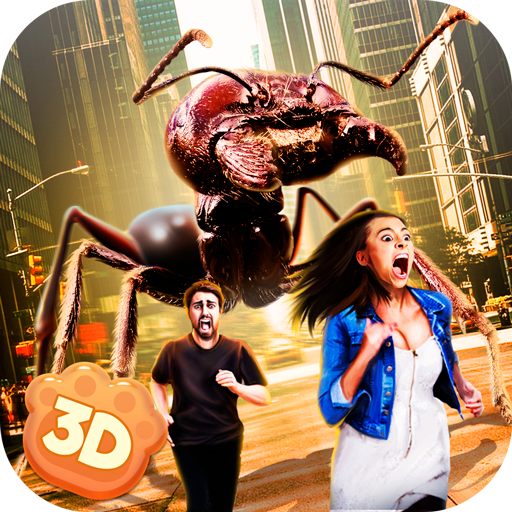Giant Ant City Attack Monster Fighting Game: Insect Survival Crazy Town ...