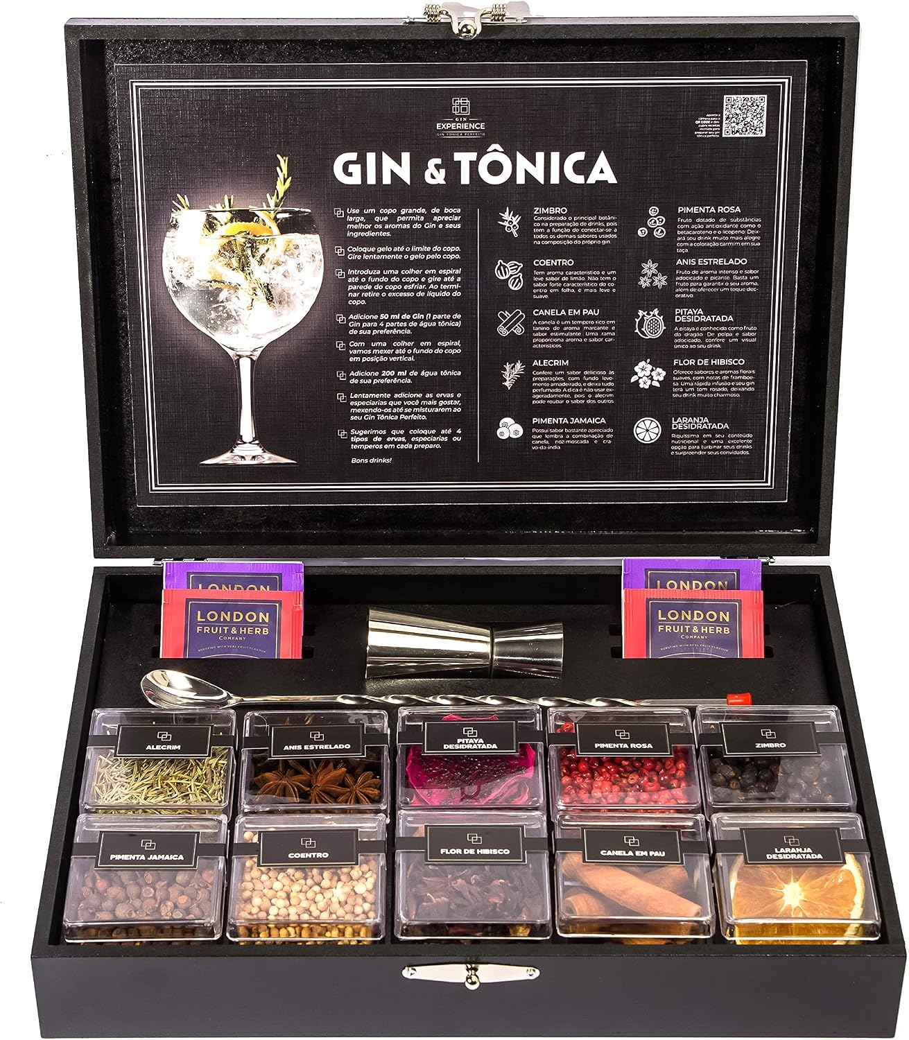 Kit Gin Tônica 10 Especiarias - Box Exclusive : Amazon.com.br ...