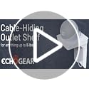 Amazon.com: ECHOGEAR Outlet Shelf for Standard Outlets - Built-In Cord ...