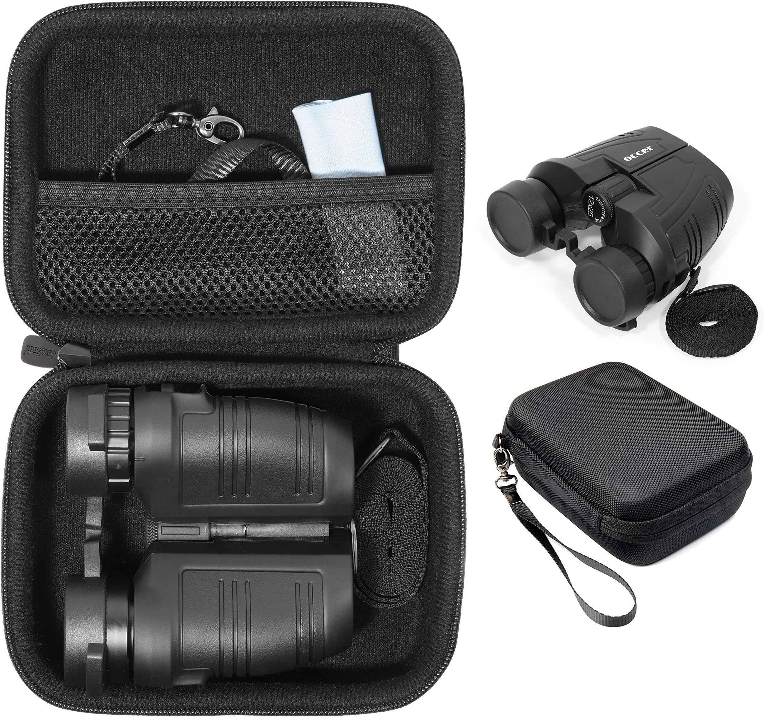 Amazon.com: Binoculars Case Compatible with 15x25, 12x25, 10x25, 16x21 ...