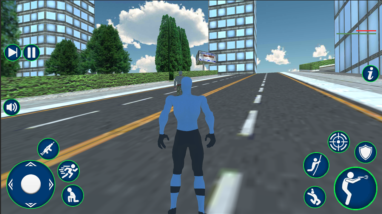 Spider Rope Hero Sim: Real Flying Superhero Fighting Game - App on ...