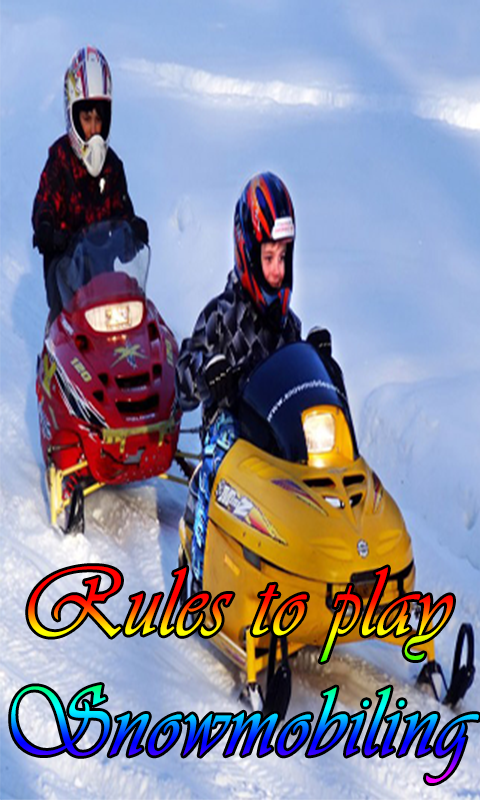 Rules to play Snowmobiling - App on Amazon Appstore