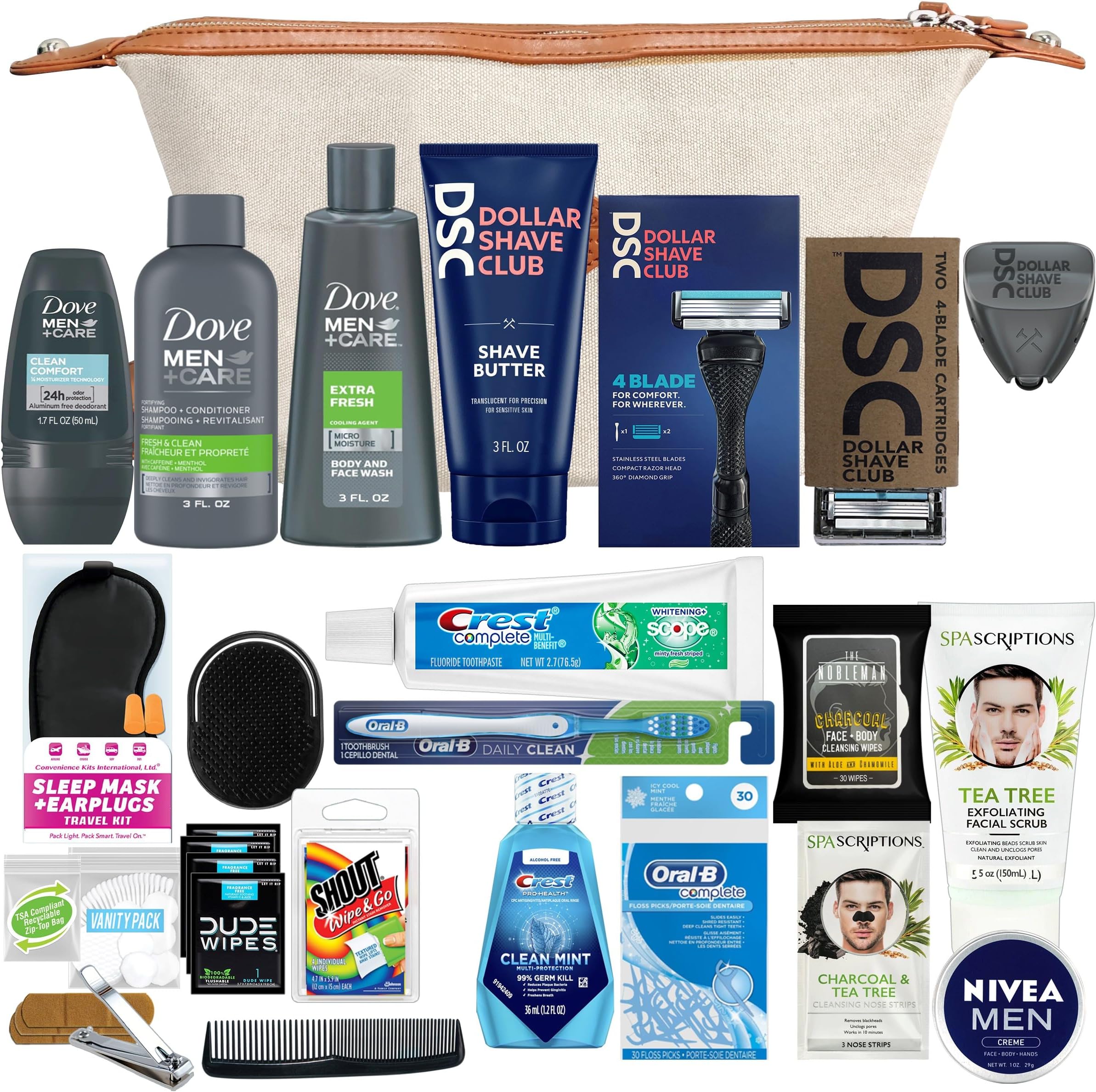 Amazon.com : Convenience Kits International Men’s Super Premium 35 PC ...
