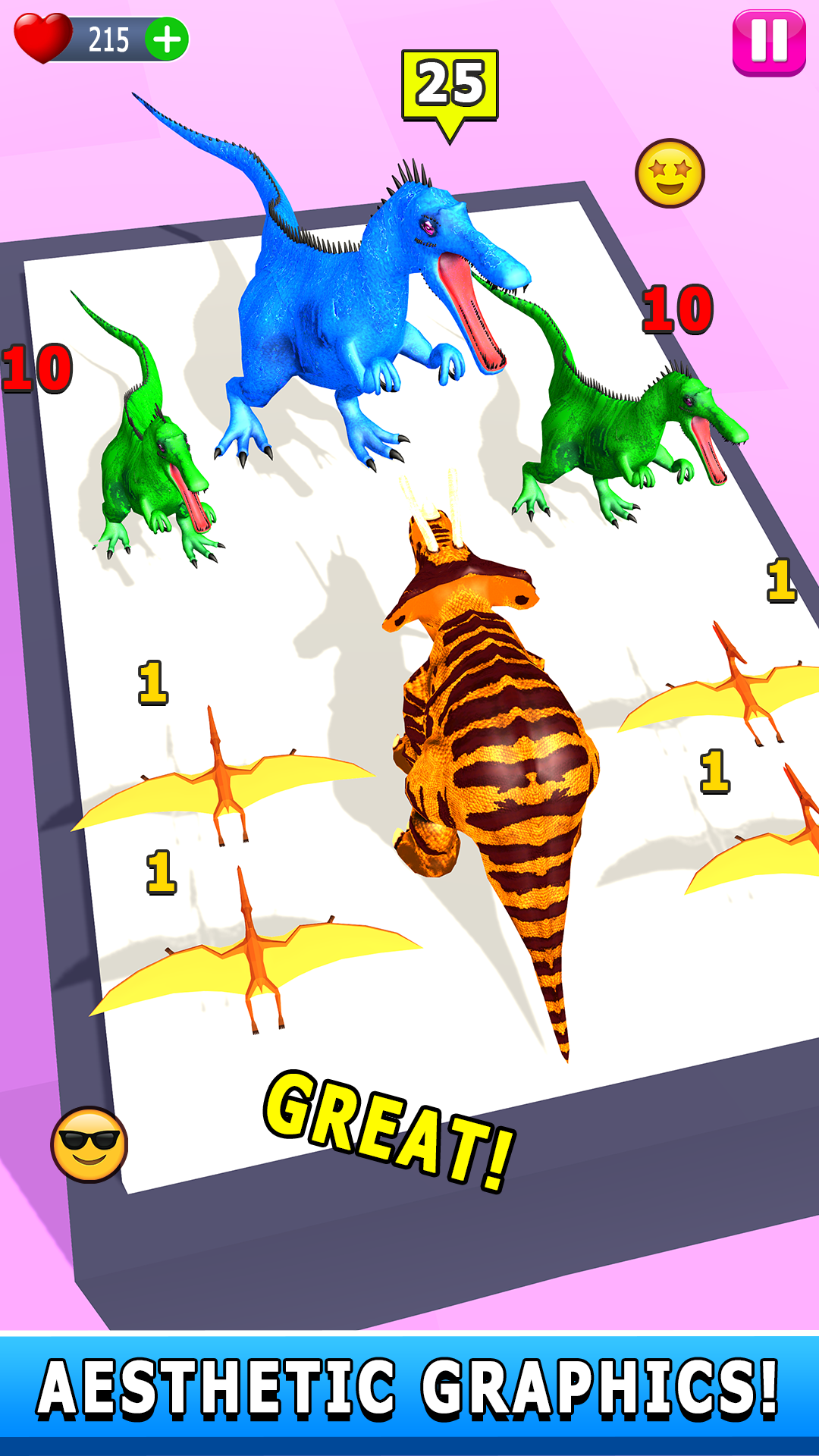 Merge Dinosaur dragon battle master new Dinosaurs game 2025 - App on ...