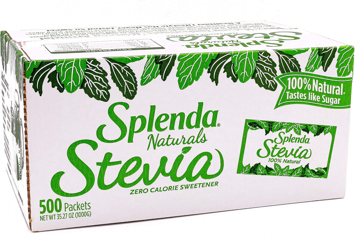 SPLENDA Naturals Stevia Sweetener Packets, 500 Count : Amazon.ca ...