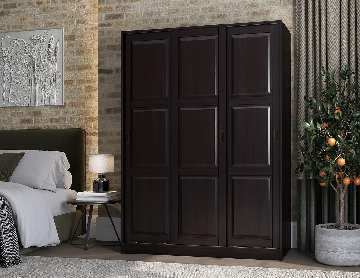 Amazon.com: Palace Imports 100% Solid Wood Wardrobe Closet System with ...