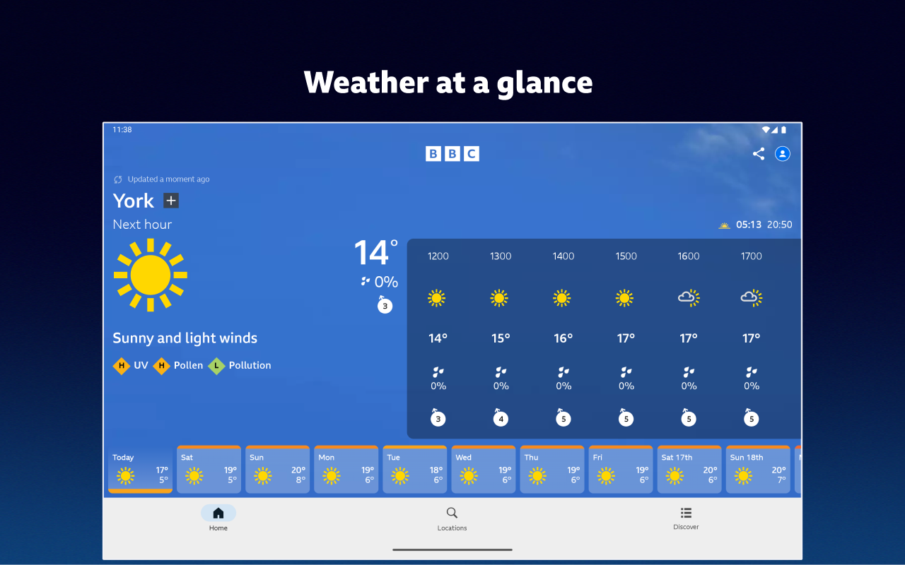 BBC Weather - App on the Amazon Appstore