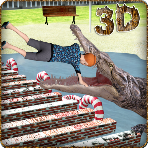 Angry Wild crocodile Attack Simulator: Amazon Jungle Revolution ...