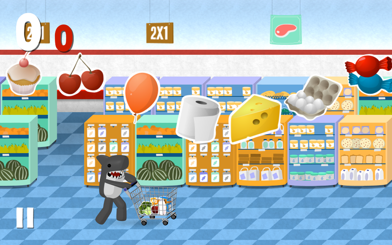 Ed Shark at the Supermarket - App on Amazon Appstore