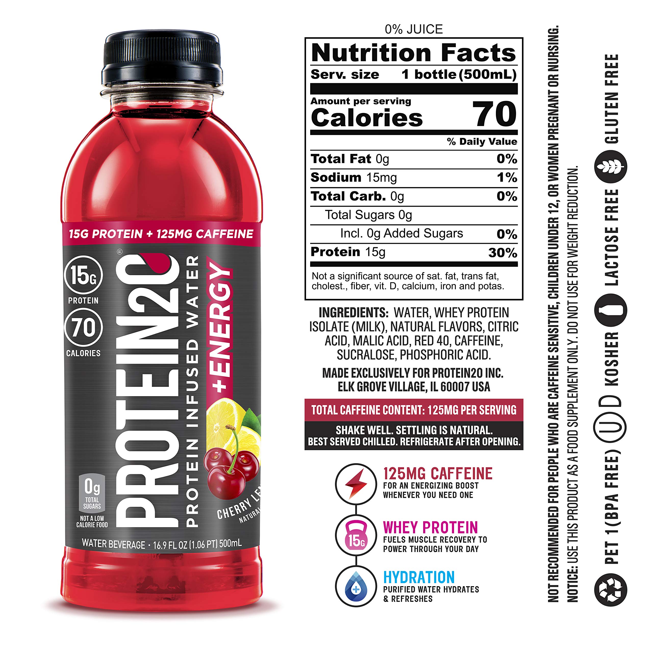 Snapklik.com : Protein2o 15g Whey Protein Infused Water Plus Energy ...
