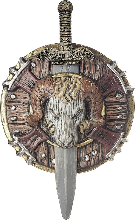 Amazon.com: California Costumes Calico: Barbarian Combat Shield and ...