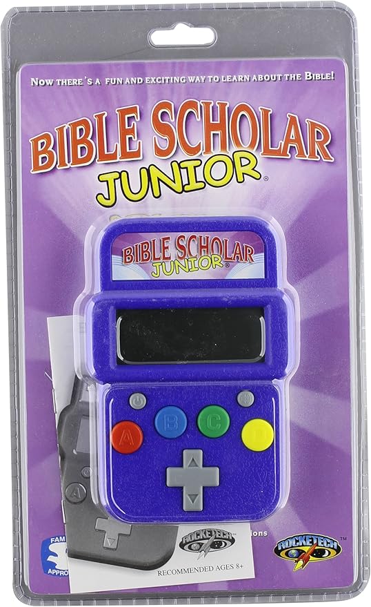 Amazon.com: Rocketech Bible Scholar Junior Electronic Hand-Held Game ...