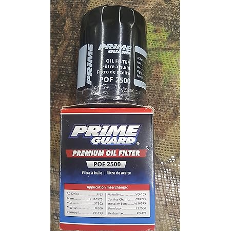 Amazon.com: Prime Guard POF2500 Oil Filter : Automotive