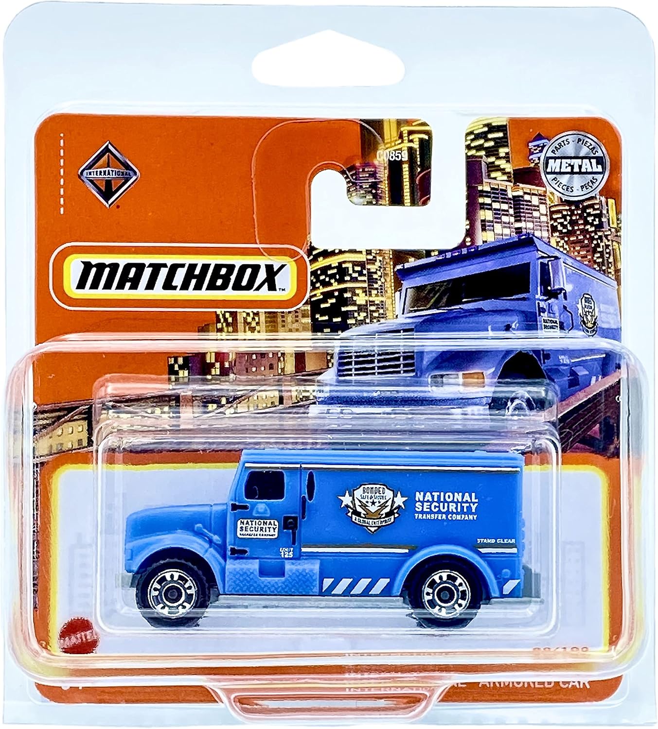 Matchbox Metal International Armored Truck (Blue) International 2021 ...
