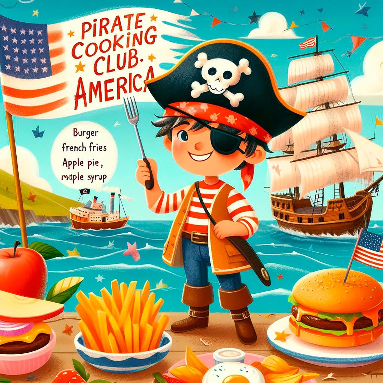 Amazon.co.jp: Pirate Cooking Club "Treasure Hunt for Flavour. AMERICA ...