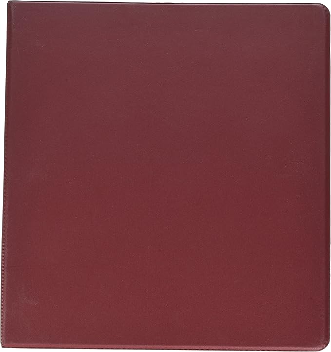 Amazon.com : School Smart Polypropylene Round Ring Binder - 1-1/2 Inch ...