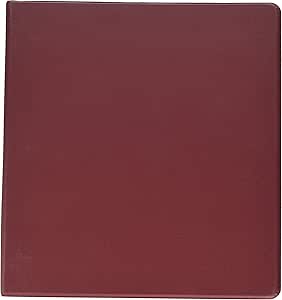 Amazon.com : School Smart Polypropylene Round Ring Binder - 1-1/2 Inch ...