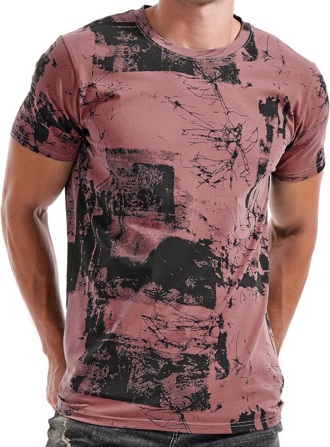 Amazon.com: KLIEGOU Mens Hipster Hip-Hop Premiun Tees - Latest Fashion ...