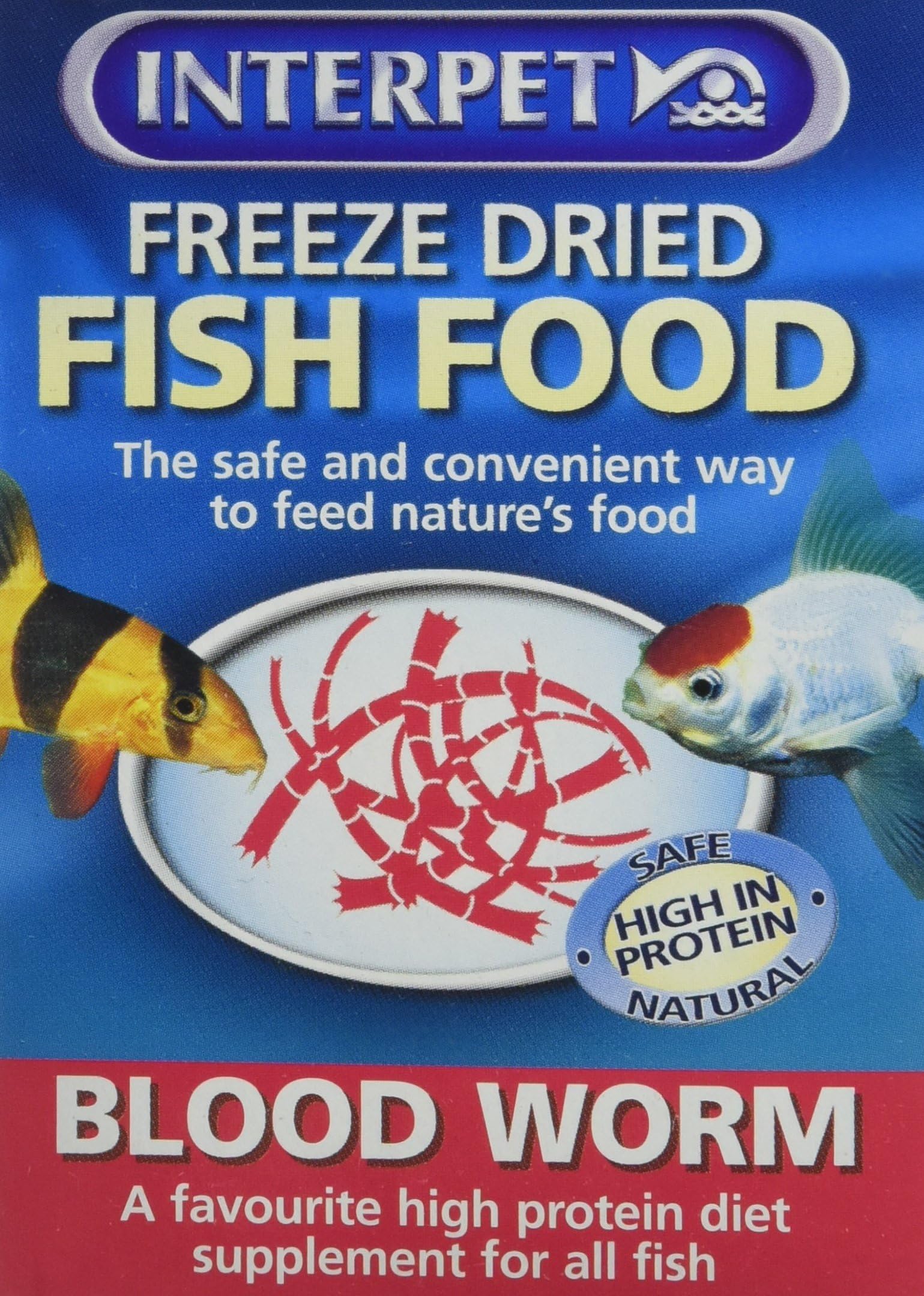 FREEZE DRIED BLOODWORM FOR ALL AQUATIC FISH (10g Pack) : Amazon.co.uk ...