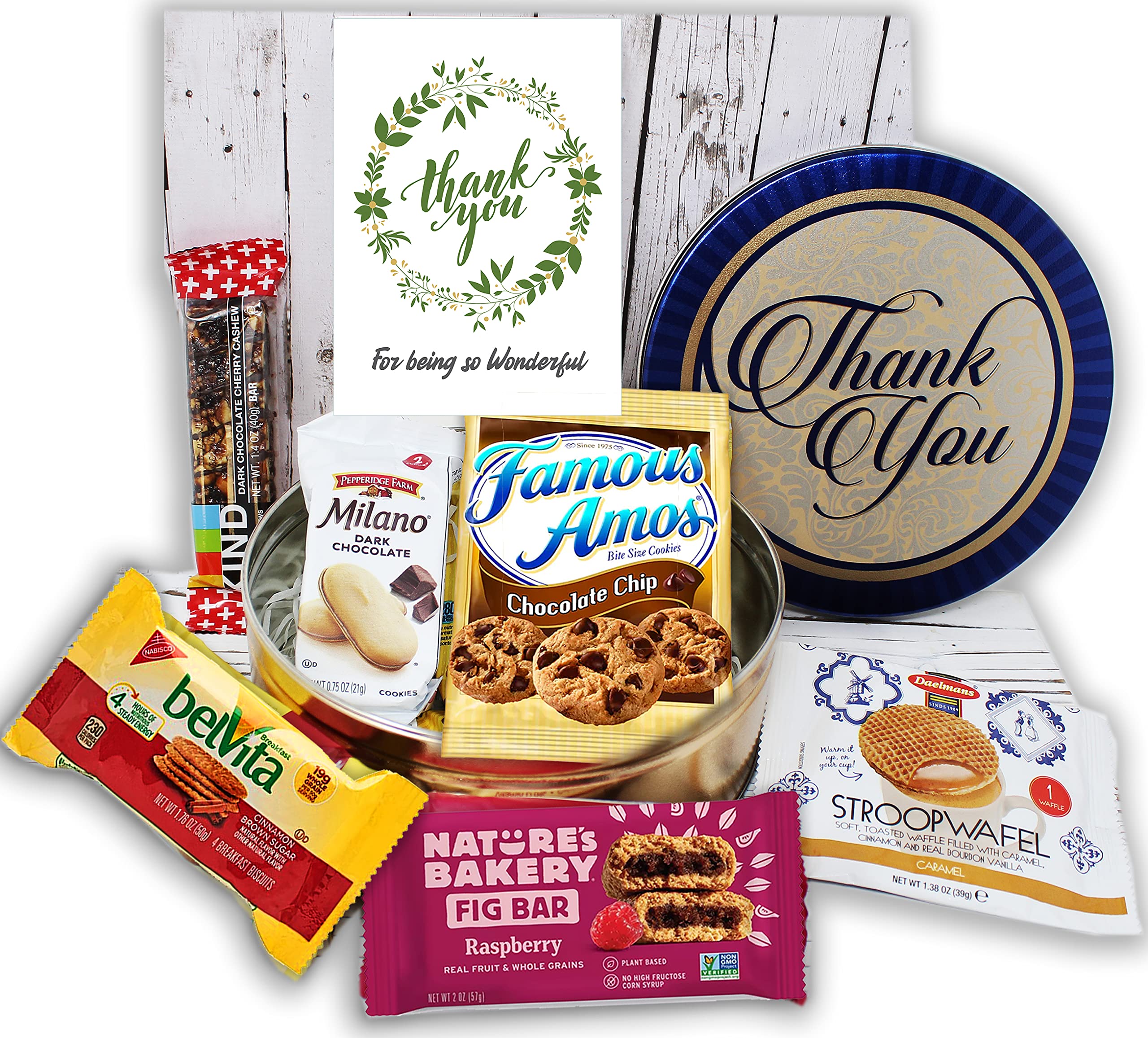 Thank You Gift Basket In A Tin Snacks Care Package | Desertcart Sri Lanka