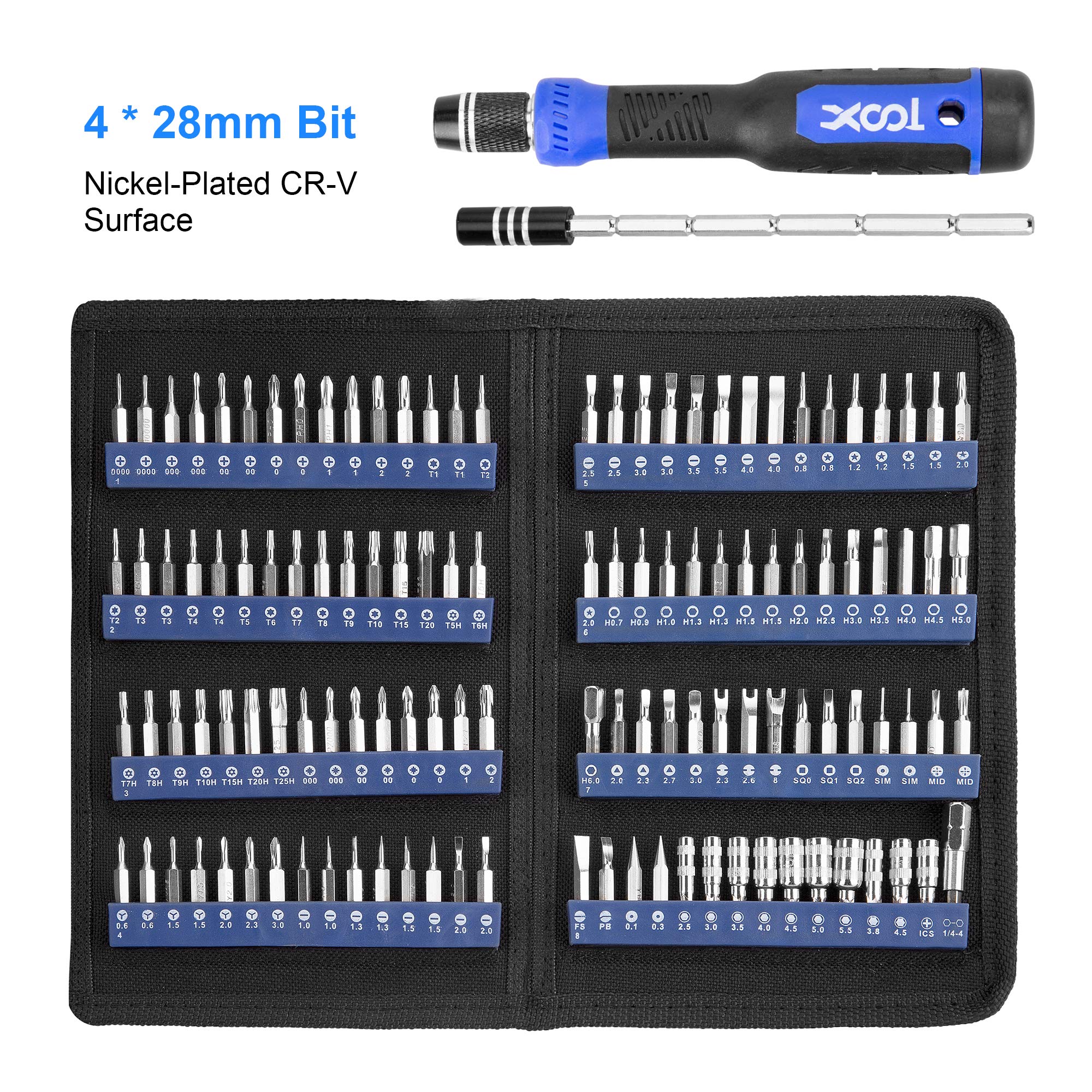 XOOL 200 in 1 Precision Screwdriver Kit, Electronics Repair Tool ...