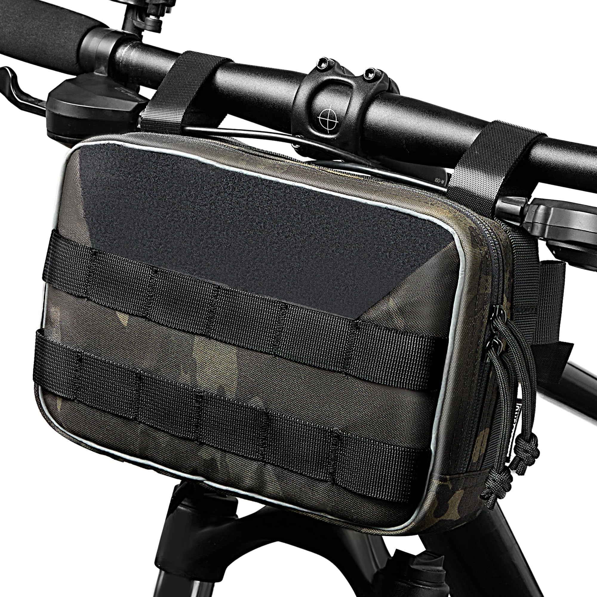 Amazon.com: OneTigris Bike Handlebar Bag, 2.5L Versatile Motorcycle ...