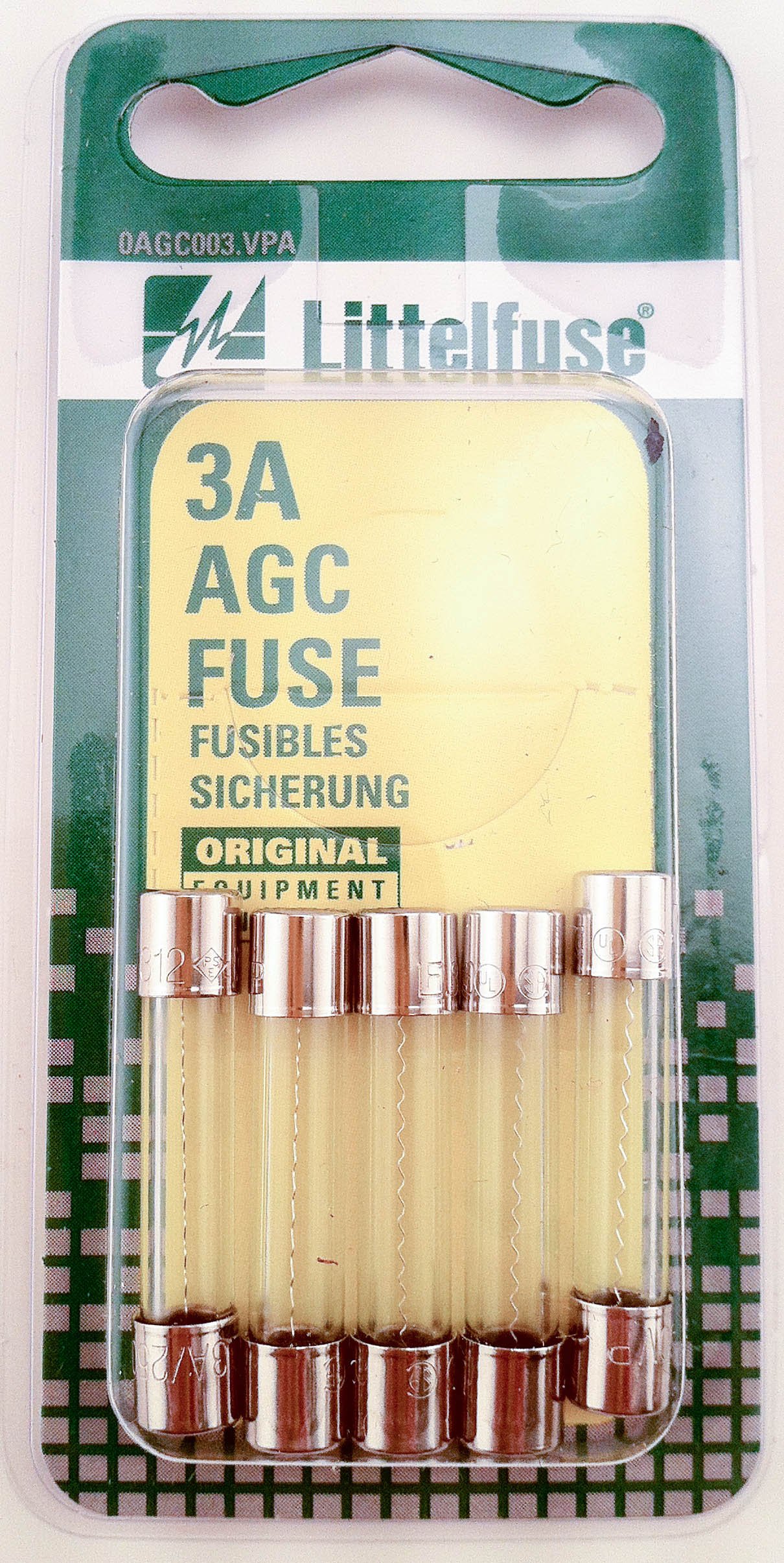 Amazon.com: Littelfuse AGC3BP AGC Glass Fuses : Automotive