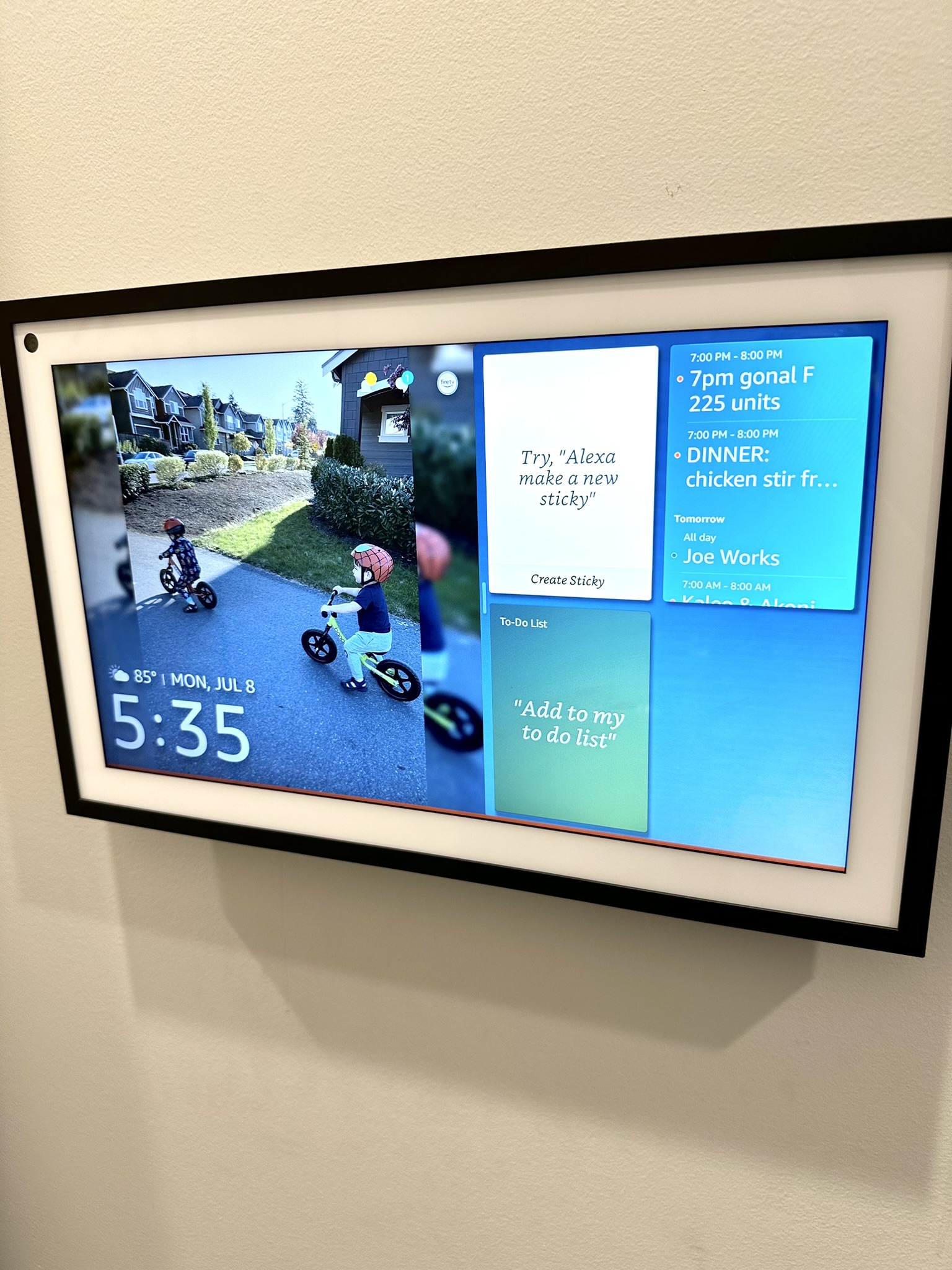 Watch How to hide the Echo show 15 cords! on Amazon Live