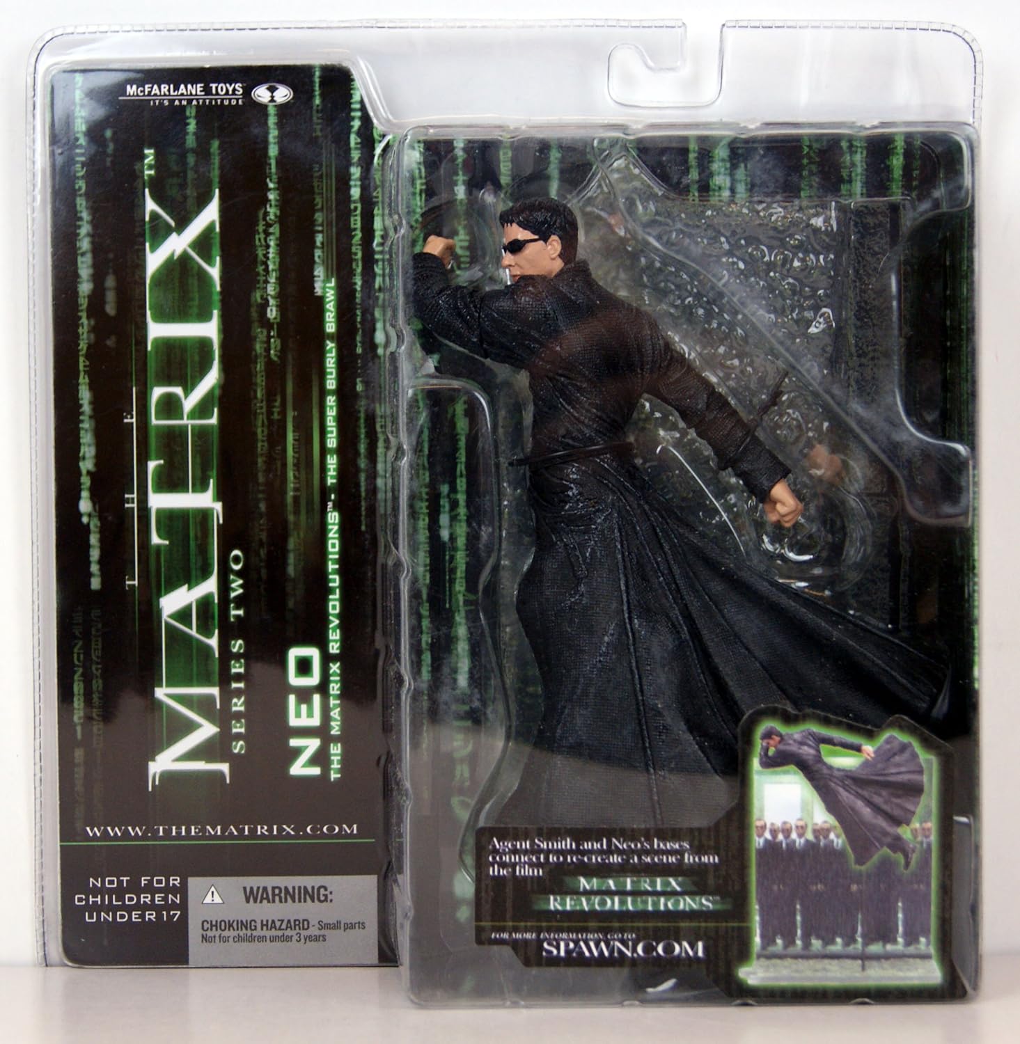 McFarlane Toys Series 2 Matrix Action Figure Neo Super Burly Brawl ...