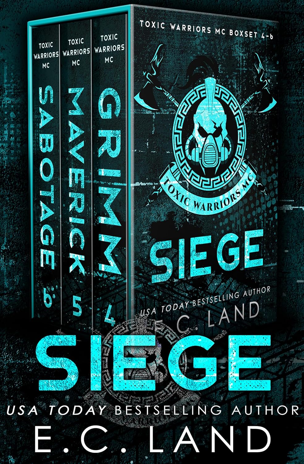 Siege (Toxic Warriors MC) - Kindle edition by Land, E.C.. Mystery ...