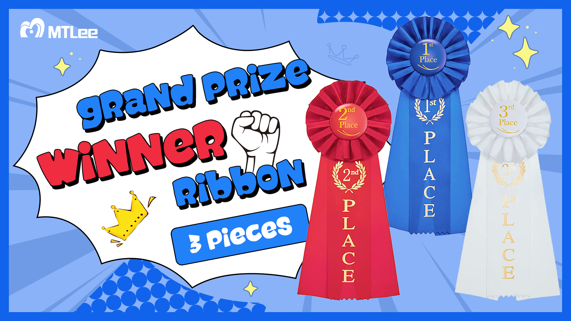 Watch Award Ribbons 1st on Amazon Live