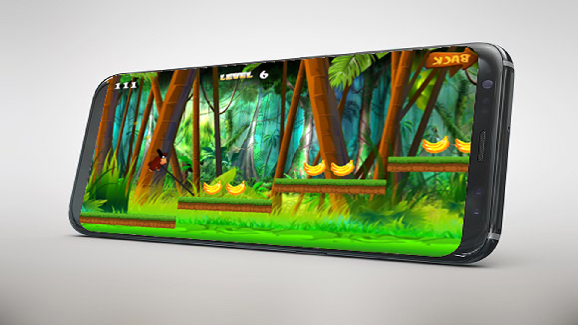 Aplicación Super Monkey Kong Run en Amazon Appstore