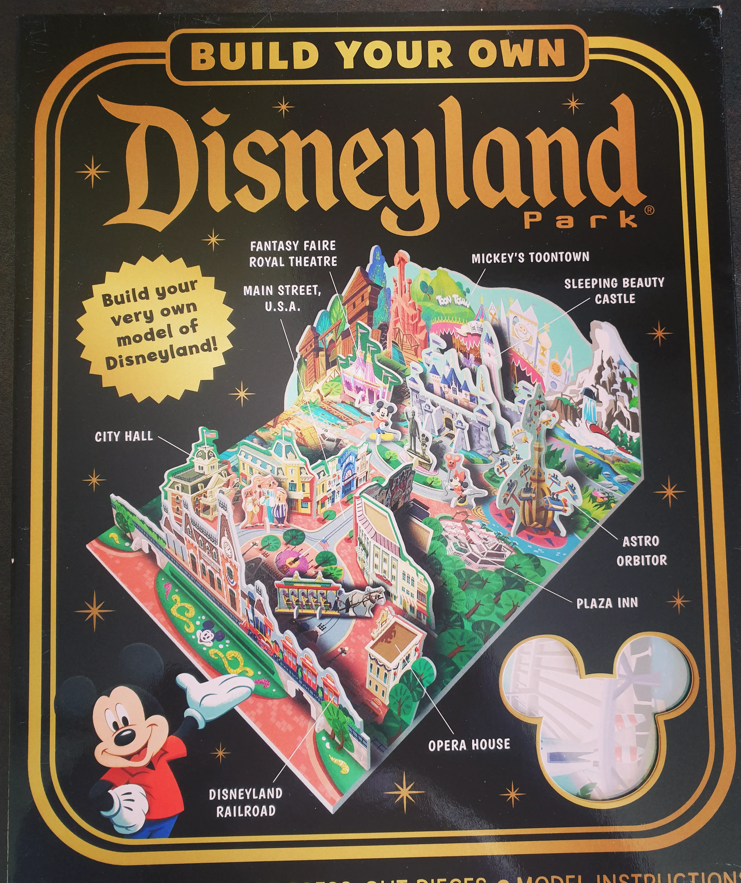 Amazon | Disney: Build Your Own Disneyland Park (Press-Out 3D Model ...