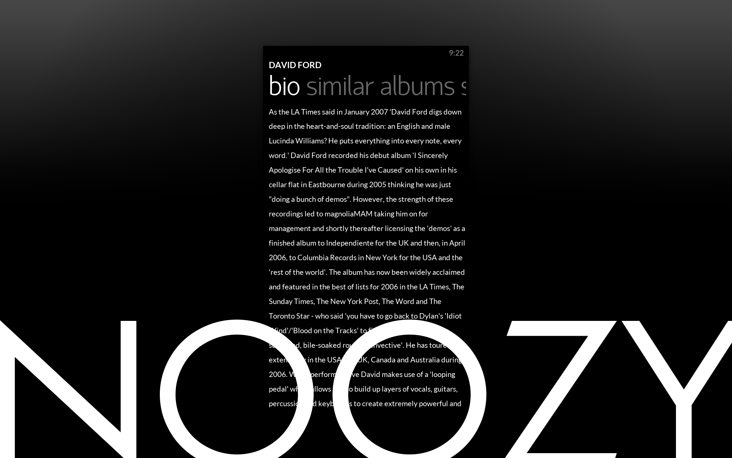 NOOZY Media Player -- with Advanced Audio Equalization - App on Amazon ...