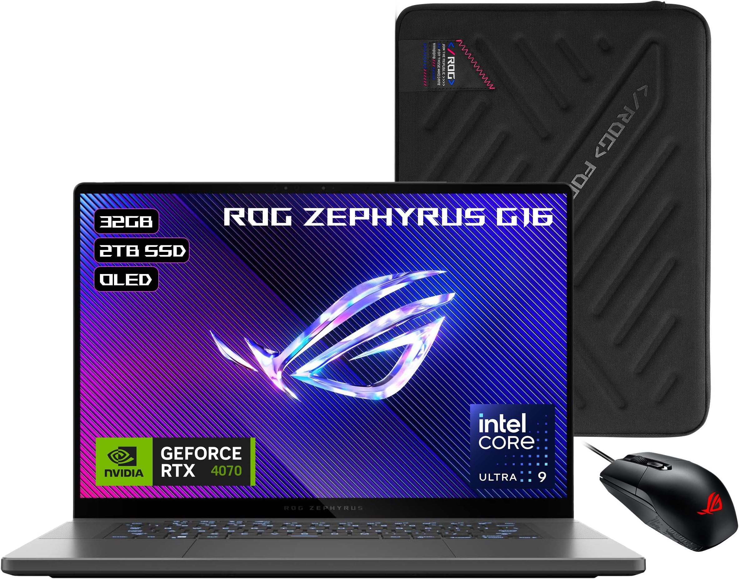 ASUS Laptop Gaming ROG Zephyrus G16 2.5K OLED(2024)/GU605MI-QR108W ...