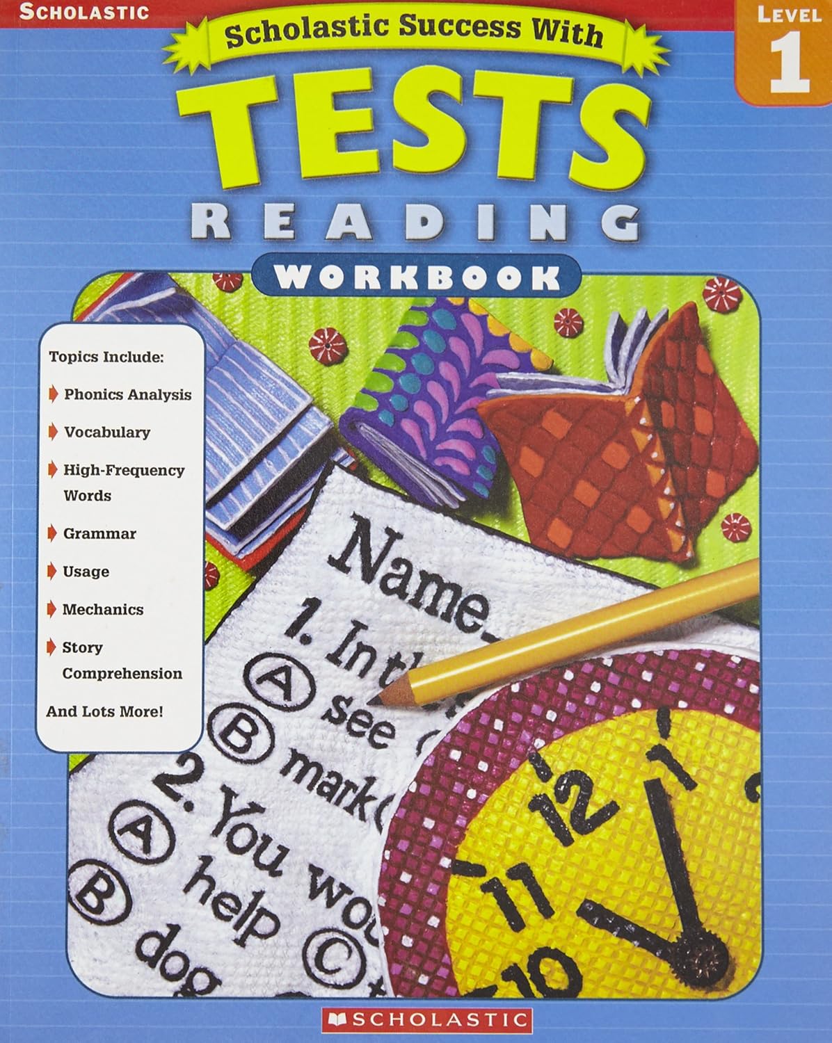 Scholastic Success With Tests: Reading - Grade 1: Scholastic News ...