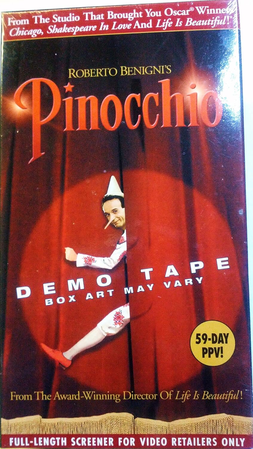 Pinocchio [VHS]: Amazon.co.uk: DVD & Blu-ray