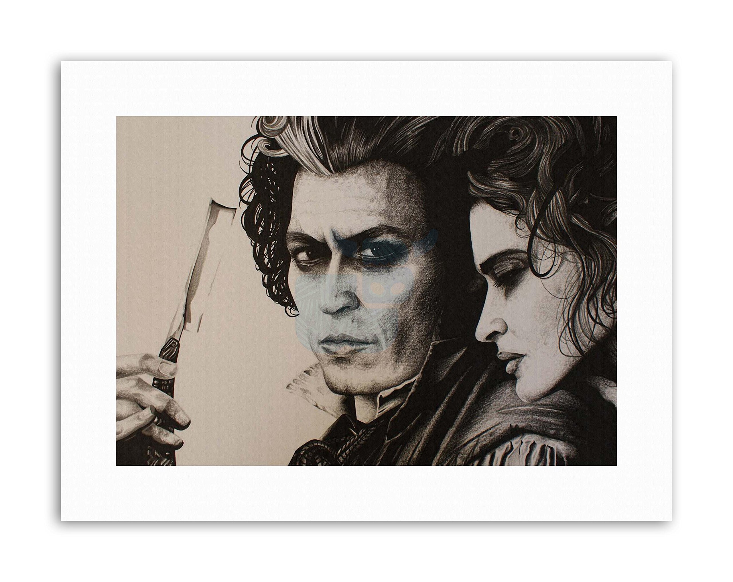 Johnny Depp Character Drawing